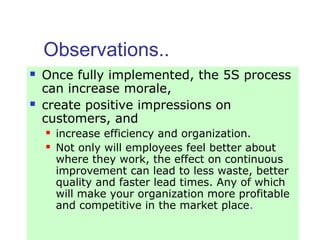Mel751 basics-of-5-s | PPT