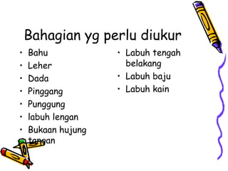 Melakar draf polar pakaian tradisional | PPT