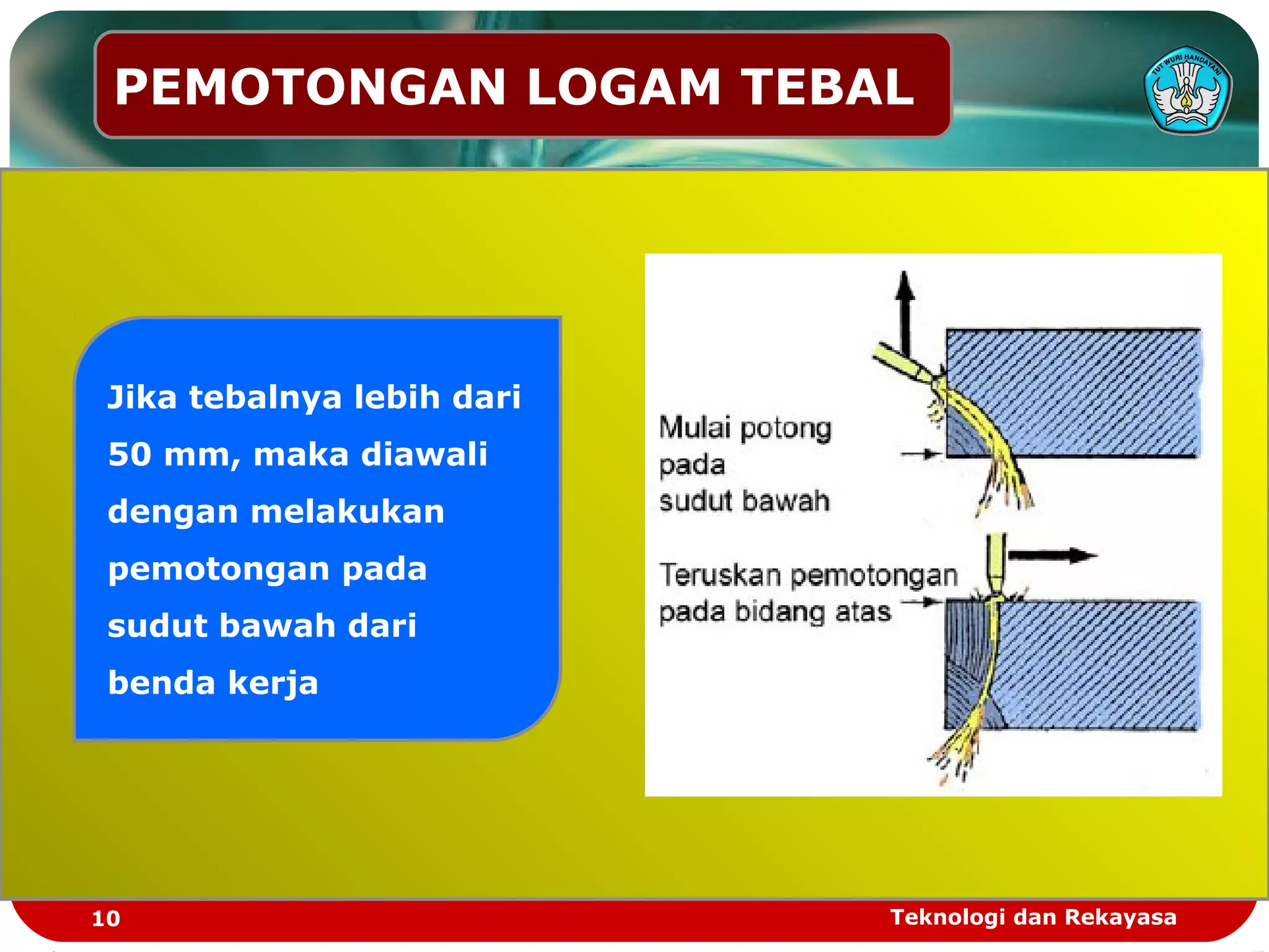 Melaksanakan pemotongan termal | PPT