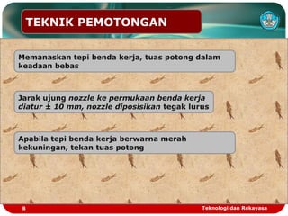 Melaksanakan pemotongan termal | PPT