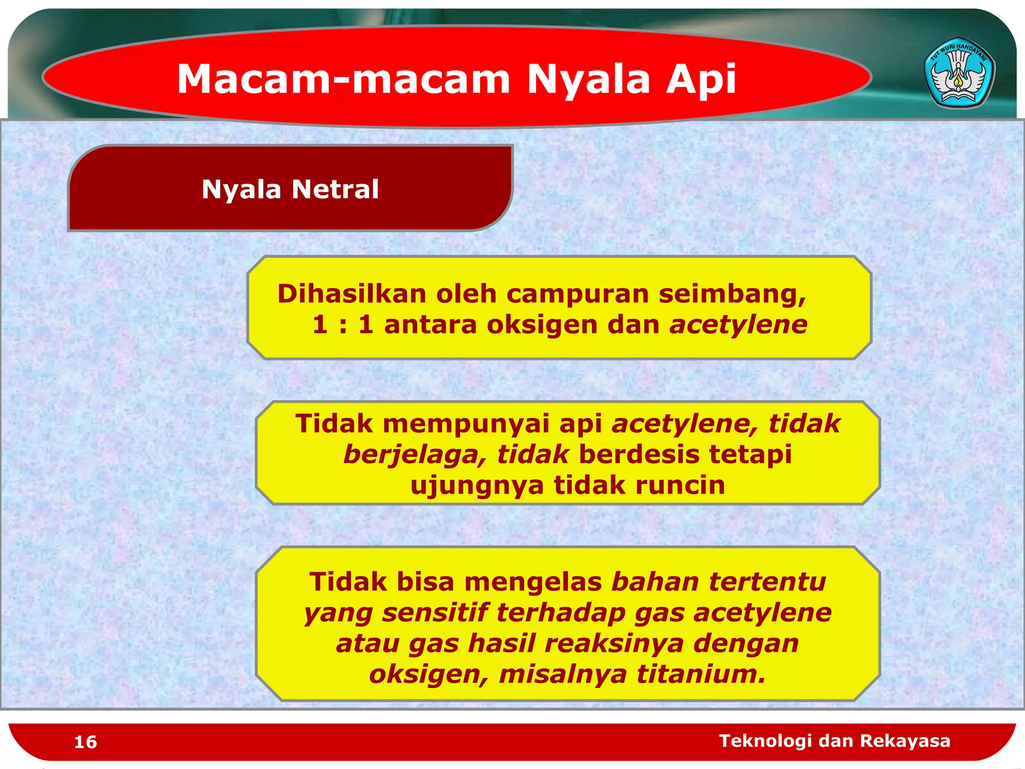 Melaksanakan pengelasan gas oxy acetylene (karbid) dan las titik | PPT