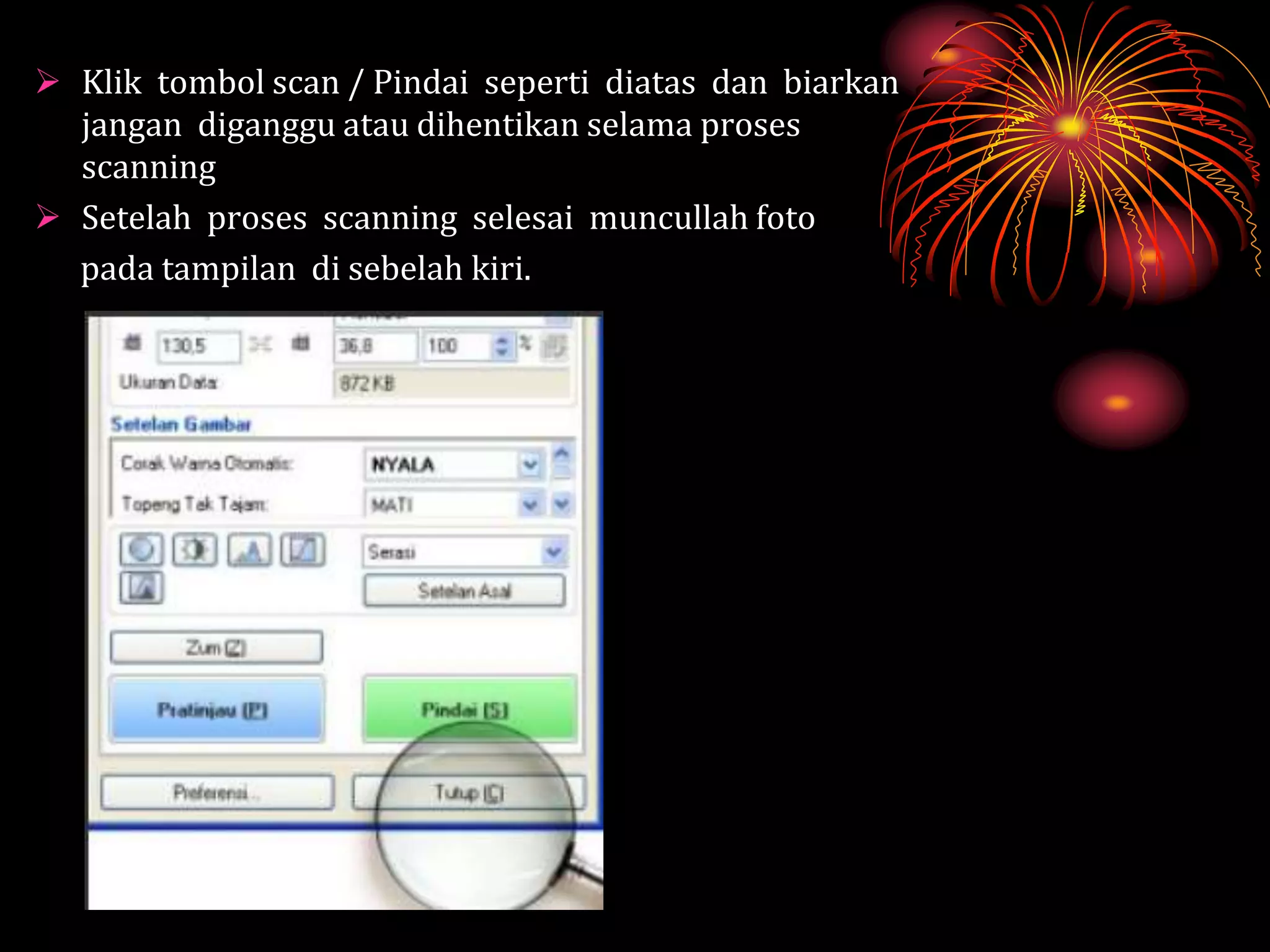 Melakukan entry data dengan image scanner ok | PPTX
