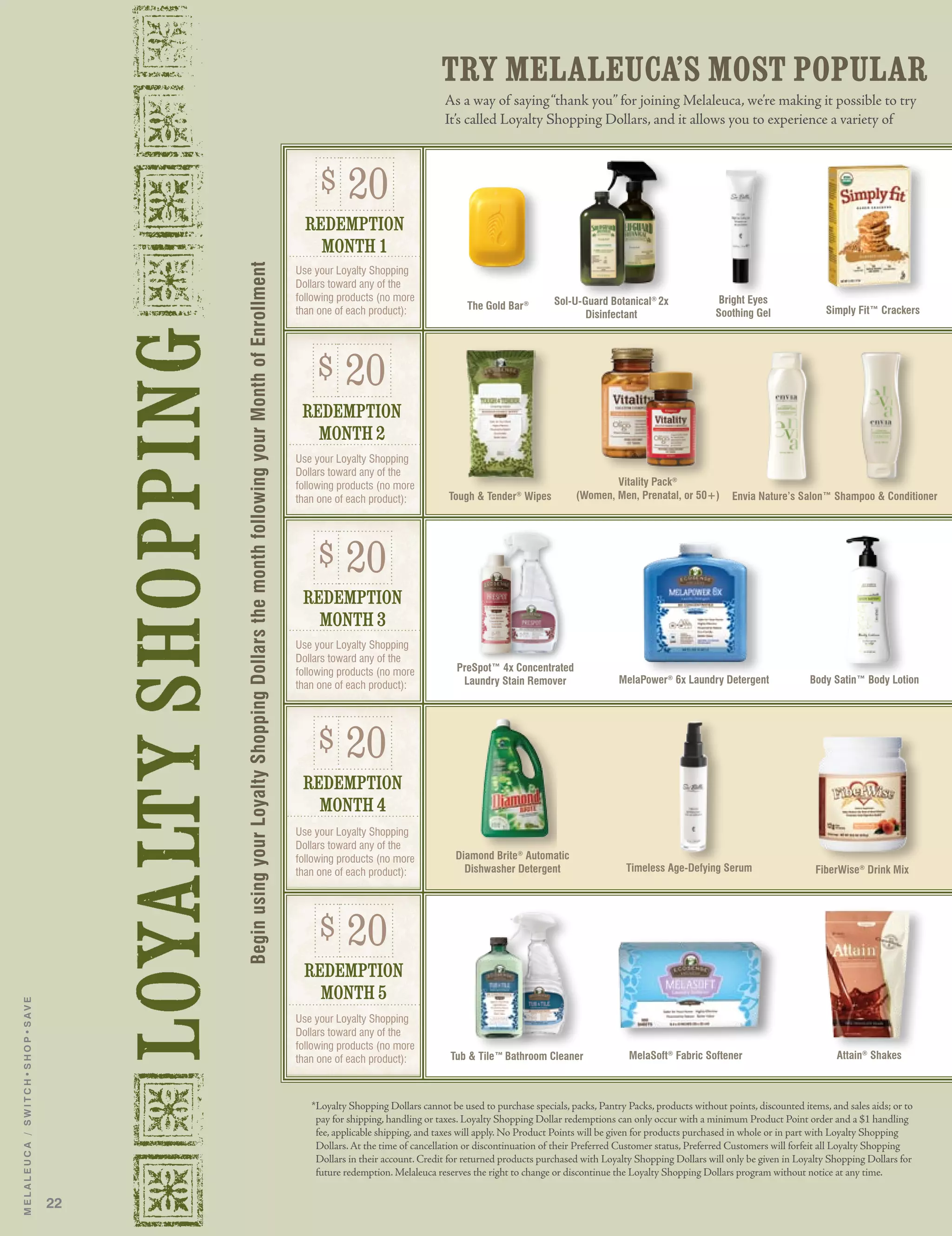 Melaleuca Welcome Catalog 01 2012 | PDF | Flower Shopping | Shopping