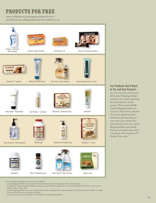 Melaleuca Welcome Catalog 01 2012 | PDF