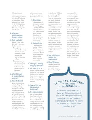 Melaleuca Welcome Catalog 01 2012 | PDF