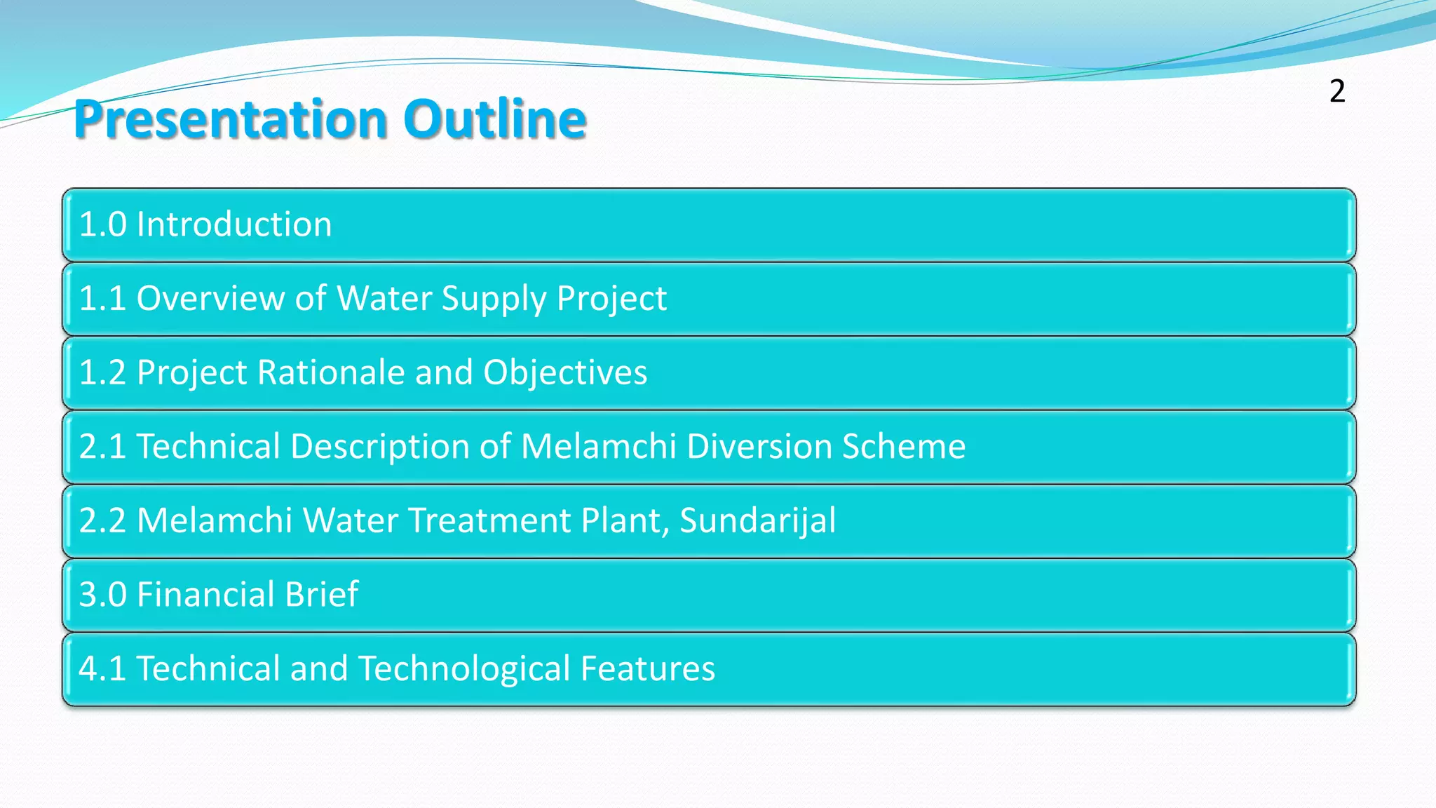 Melamchi Water Supply Project | PPTX