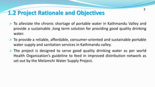 Melamchi Water Supply Project | PPTX