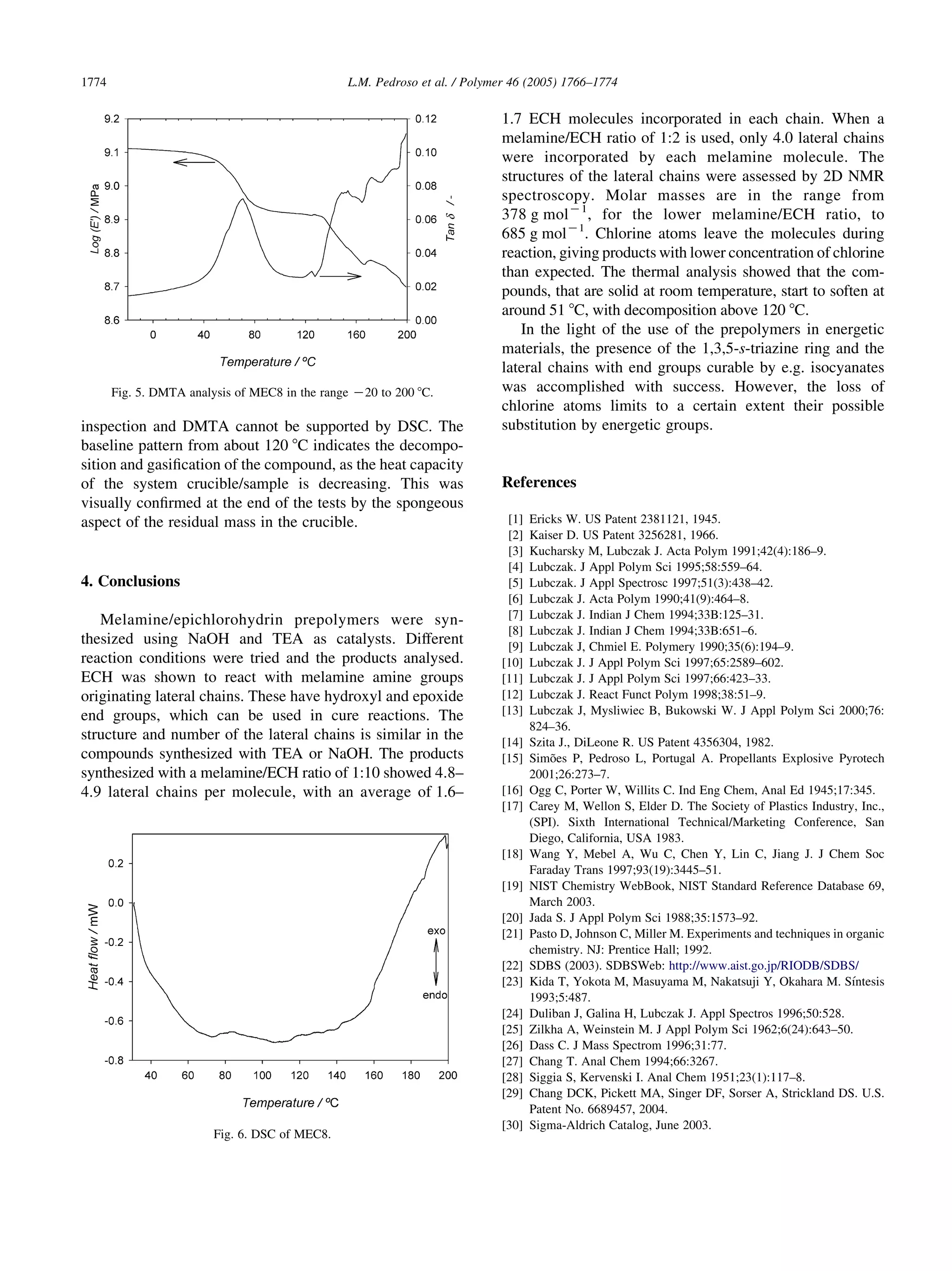 Melamine epichlorohydrin prepolymers syntheses and characterization | PDF