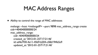 OpenStack Folsom Summit: Melange overview | KEY