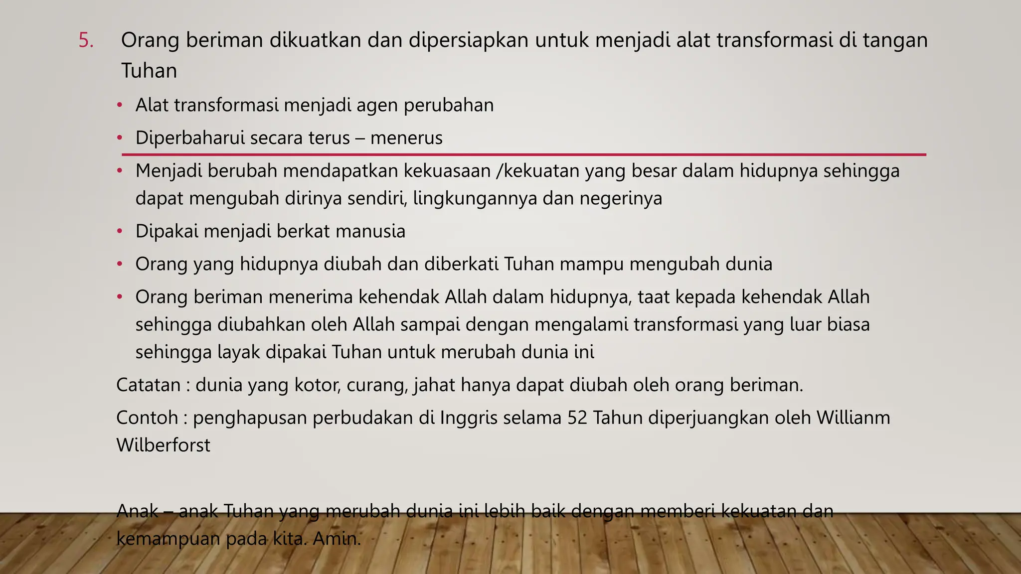 Melangkah Dengan Iman Kehidupan Manusia ini | PPTX