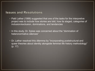 Melanie & rema poststructural presentation b(2) | PPTX