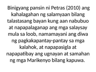 melanie umpukan filipino.pptxumpukan filipino | PPTX