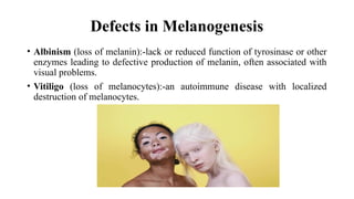 Melanin in dermatology department .pptx