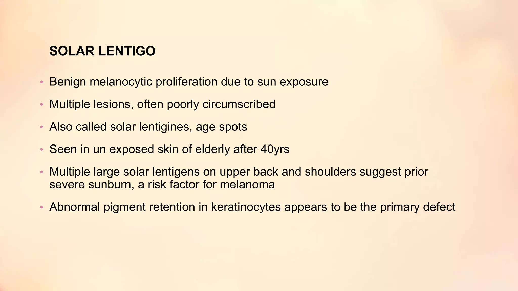 Melanocytic lesions. Pathology | PPTX