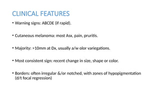 Congenital nevus Melonocytic nevus Birth marks | PPTX