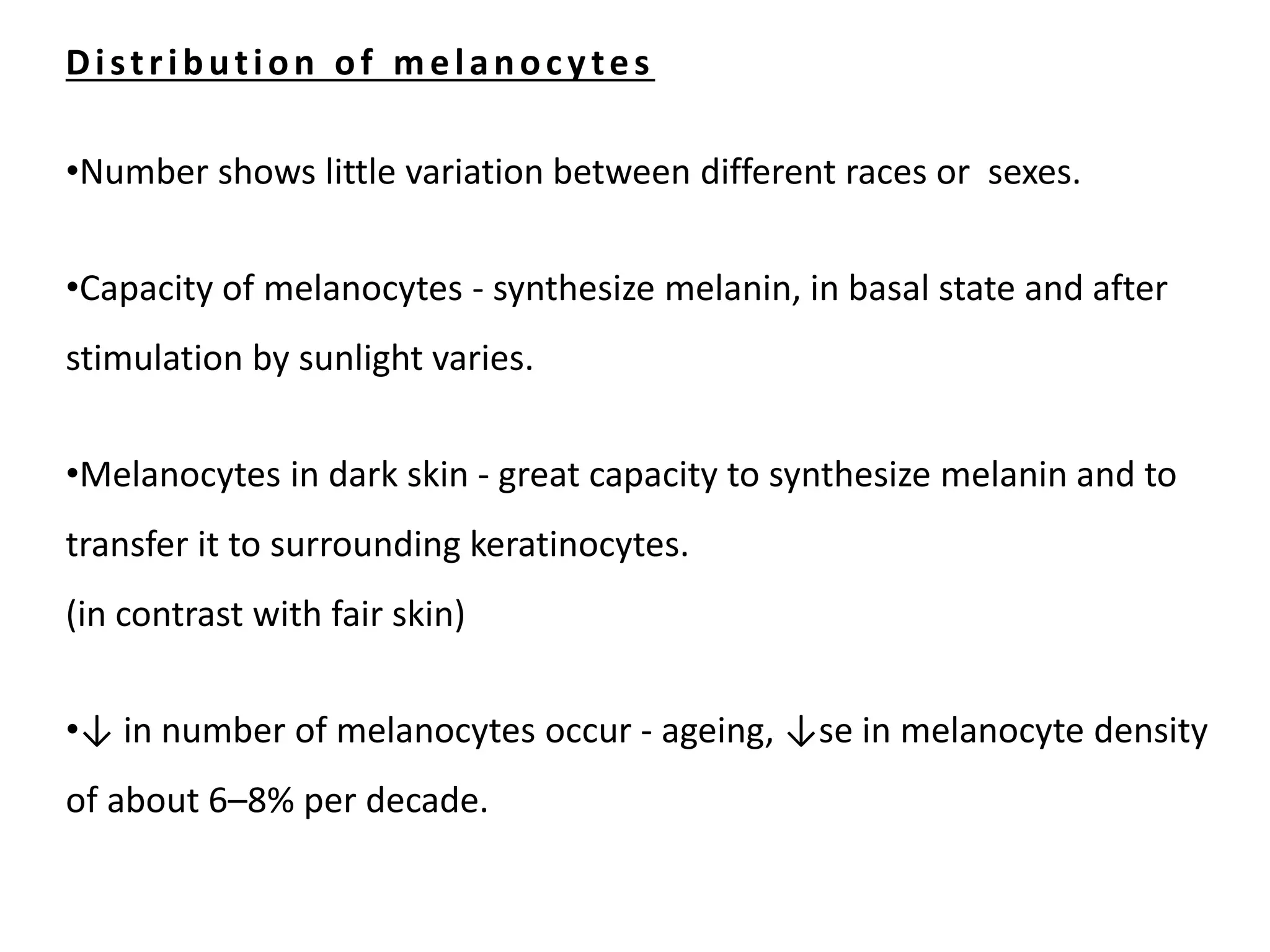 Melanogenesis | PPTX