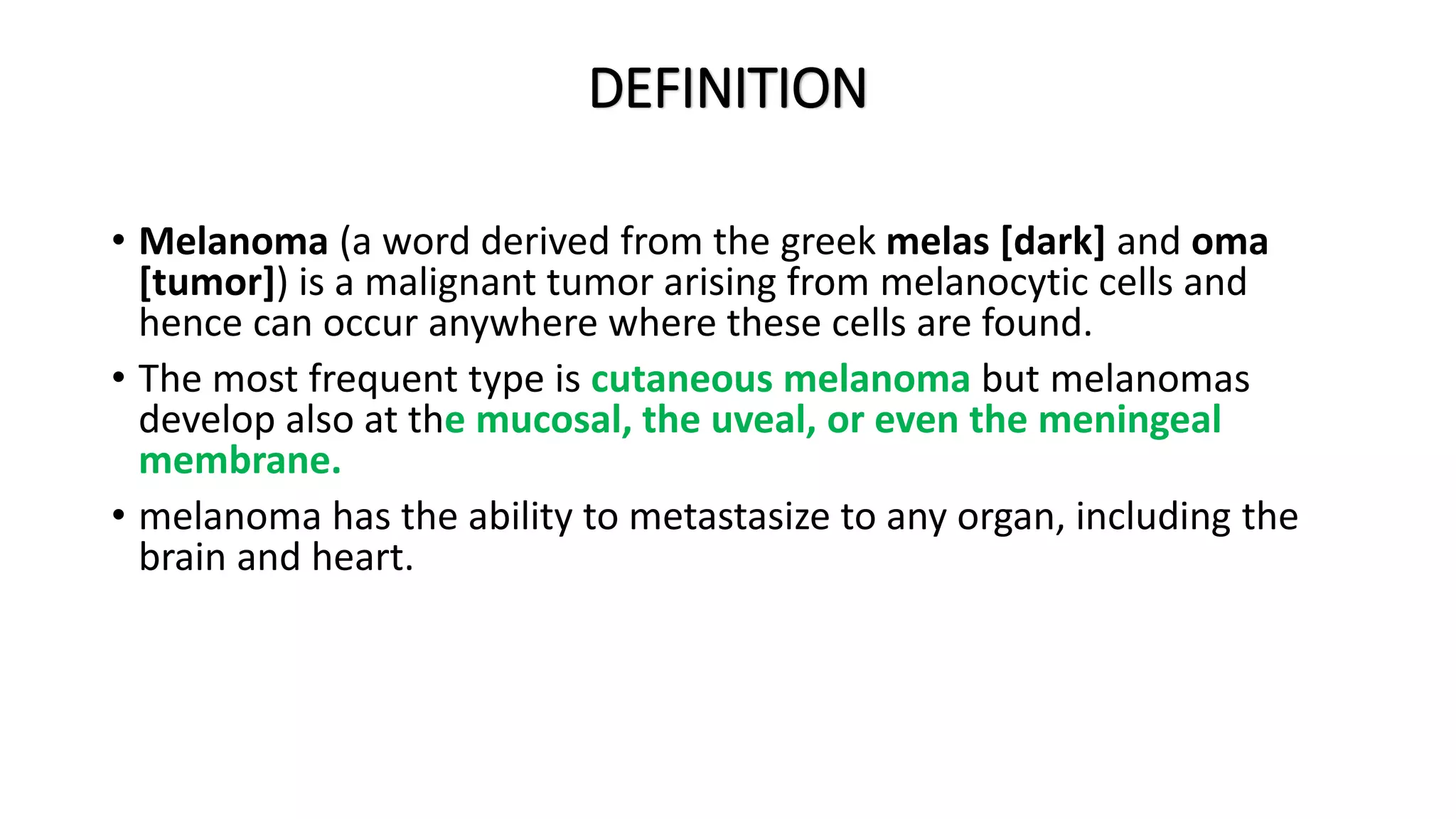 Melanoma .pptx