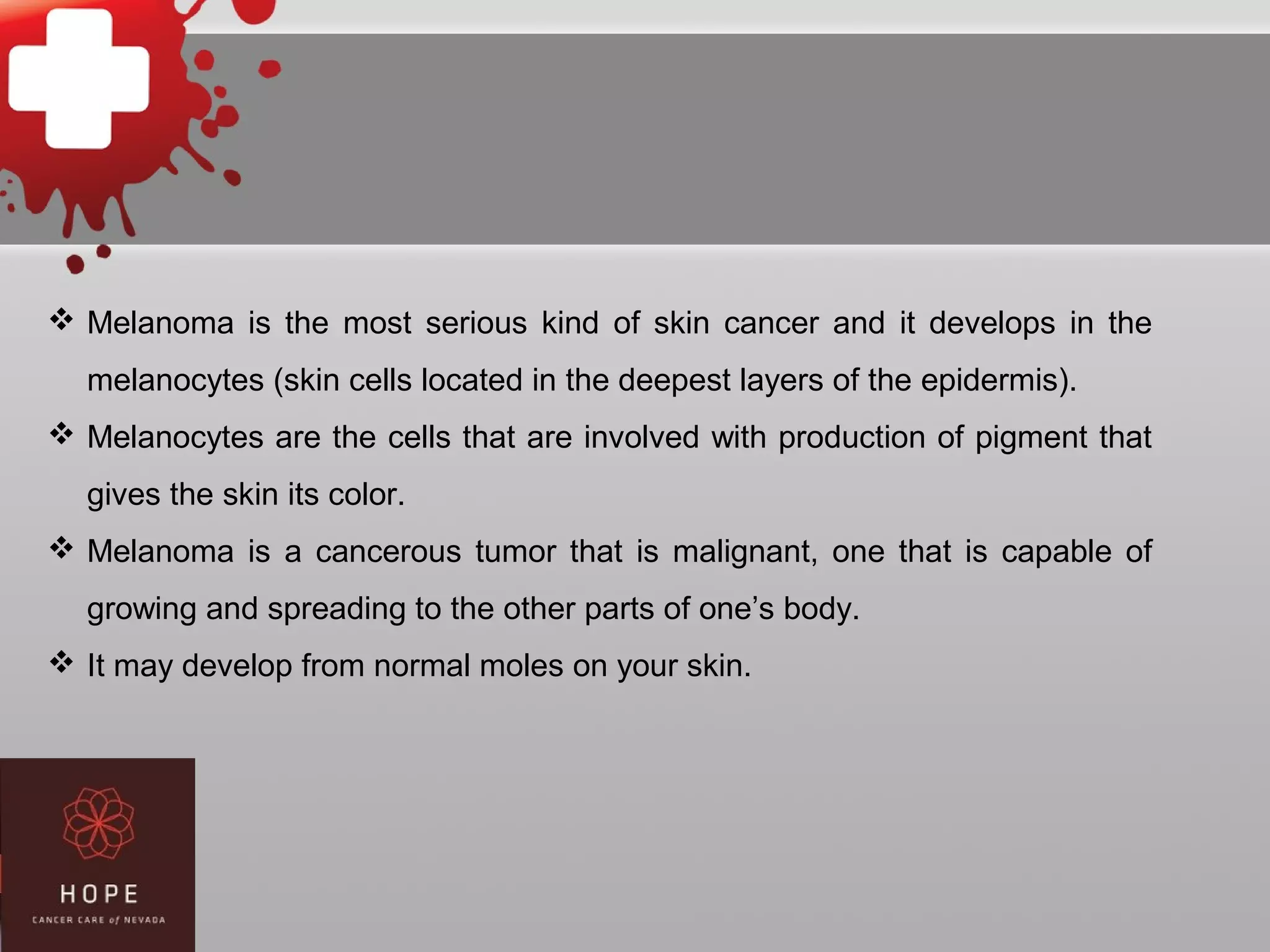 Melanoma risk factors | PPT