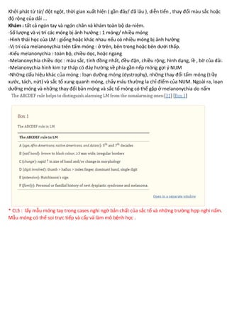 Tổng quan về Melanonychia ở trẻ em NTH .pdf