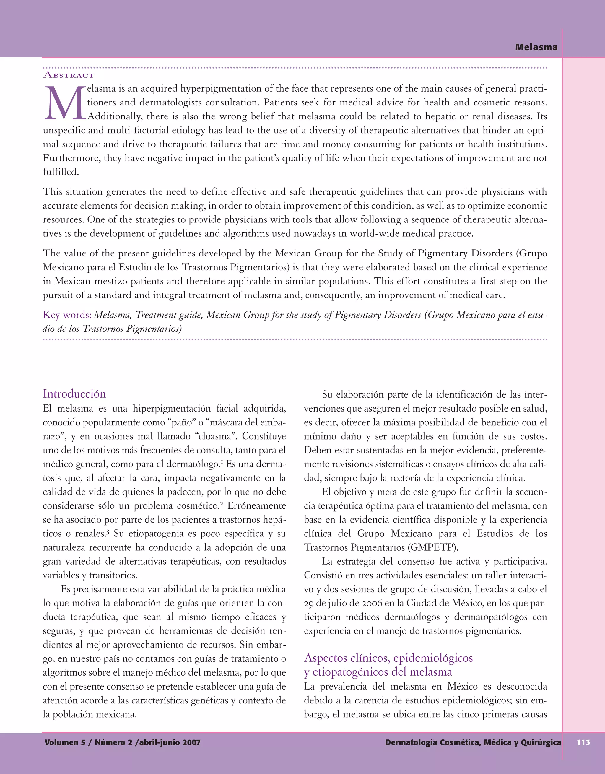 Melasma | PDF