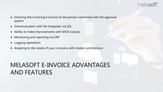 Melasoft E-INVOICE SOLUTION | PPT