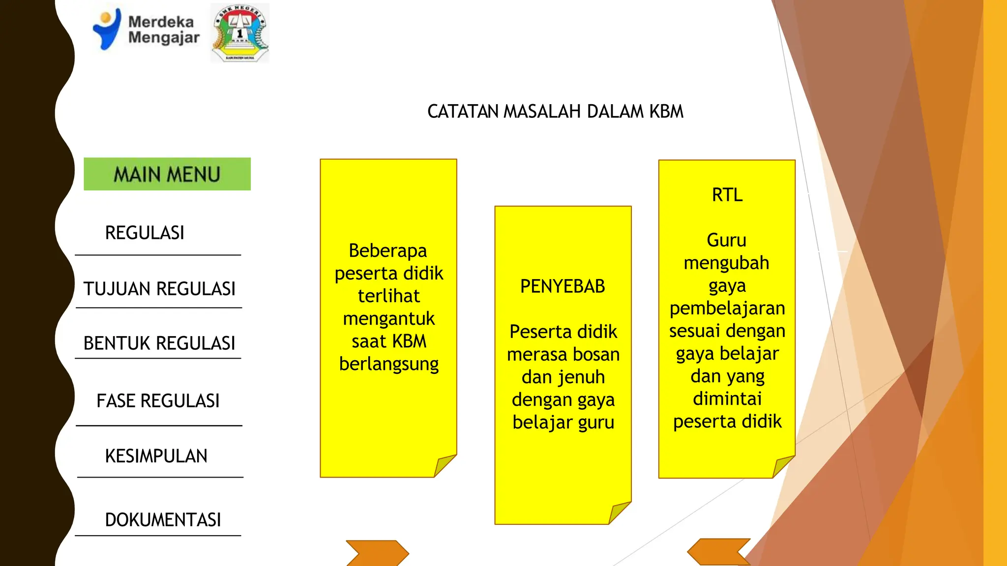 MELATIH REGULASI DIRI PDF.pptx M,NMBHJVNBNMKJHGGHBJGFGH | PPT