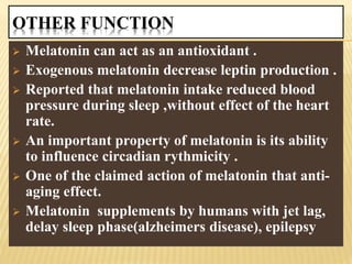 Melatonin | PPTX