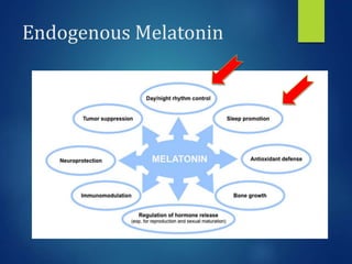 Melatonin: Current evidences in Psychiatric disorders | PPTX