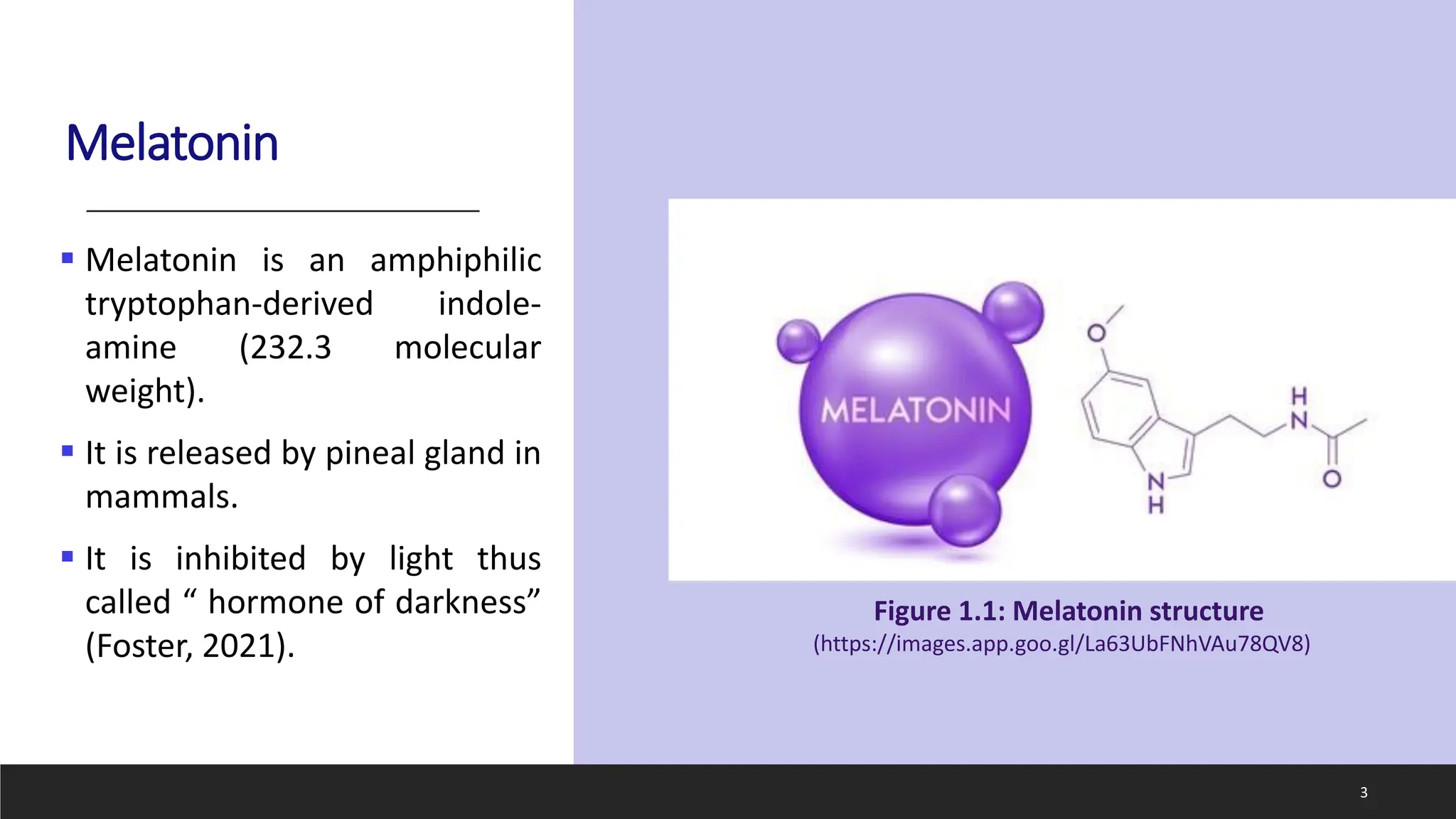 title: up and down regulation of melatonin, decription: these slides ...