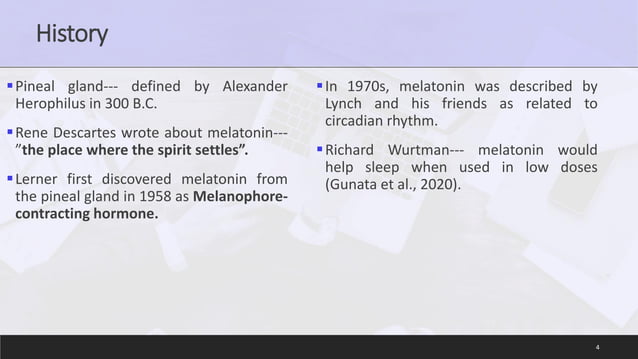 title: up and down regulation of melatonin, decription: these slides ...
