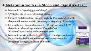 Melatonin presented by noor zahra | PPTX