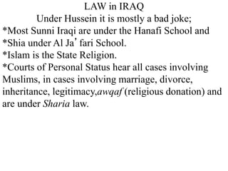 Middle East law | PPT