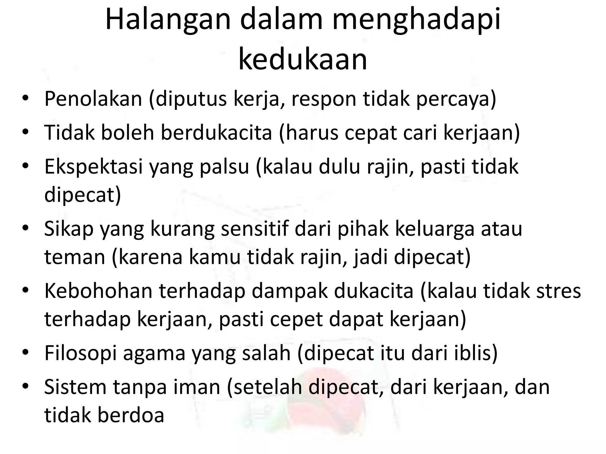 Melayani orang yang sedang dalam kedukaan | PPT