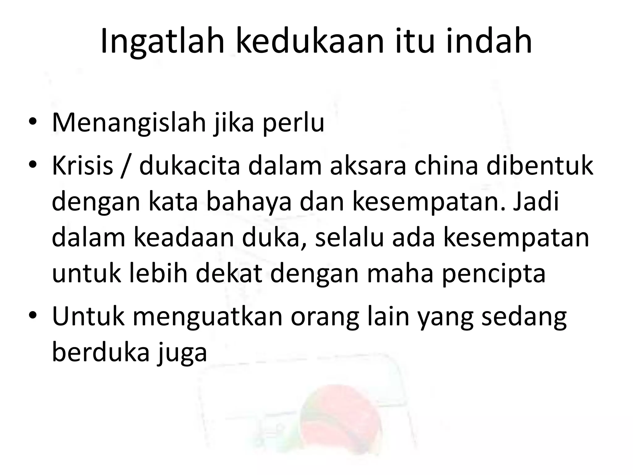 Melayani orang yang sedang dalam kedukaan | PPTX