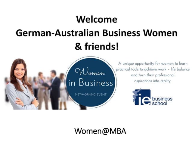 Melbourne gabwa presentation women@mba rev ini (2) | PPT