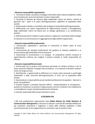 Melbourne Mandate (traduzione italiana) | PDF