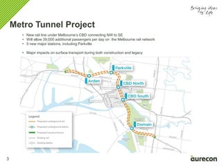 Melbourne metro tunnel project | PPTX
