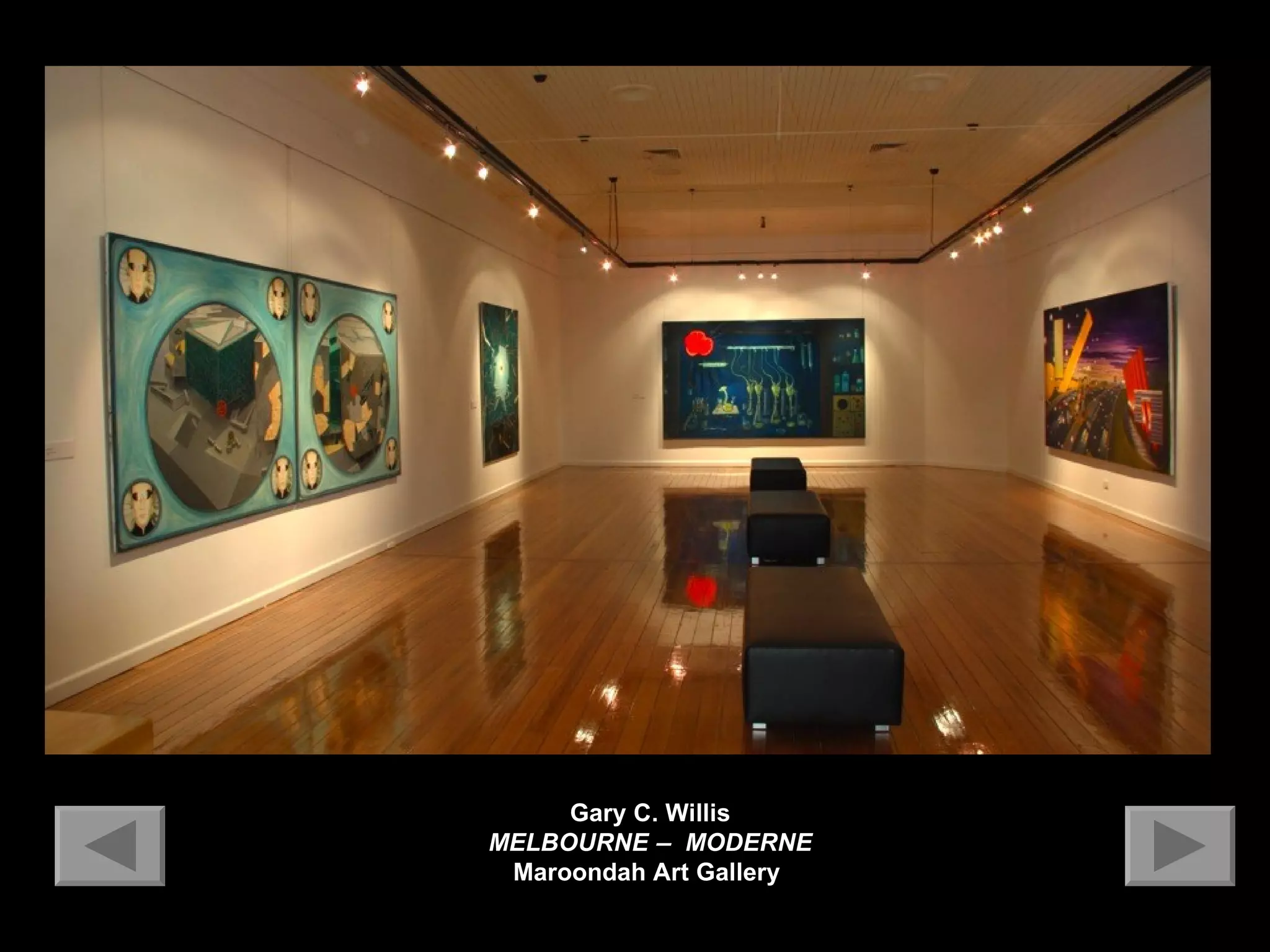 Gary Willis: 'Melbourne-Moderne' exhibition of paintings | PPT