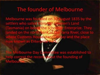 Melbourne slide show | PPTX
