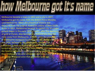 Melbourne slide show | PPT