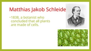 The Cell, Postulates of the Cell Theory. | PPTX