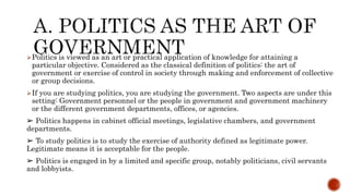 PHILIPPINE POLITICS AND GOVERNANCE MODULE 1 QUARTER 1 GRADE 11 SENIOR ...