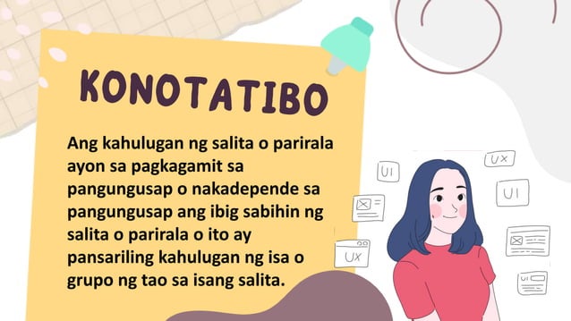 FILIPINO 9 KONOTATIBO AT DENOTATIBO.pptx