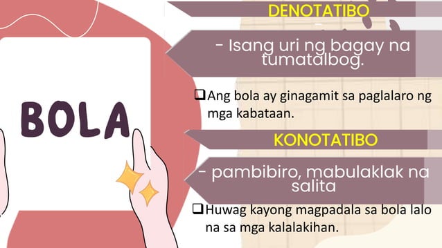 FILIPINO 9 KONOTATIBO AT DENOTATIBO.pptx