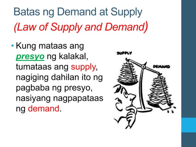 MELC Aralin 9-Interaksyon ng Demand at Supply