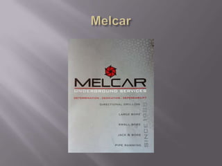 Melcar drilling ppt | PPT