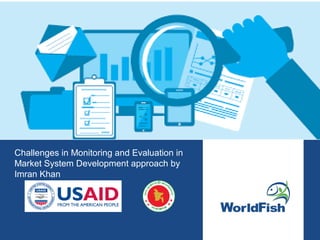 Monitoring, Evaluation and Learning challenges in market system ...