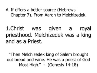 Melchizedek Priesthood | PPTX