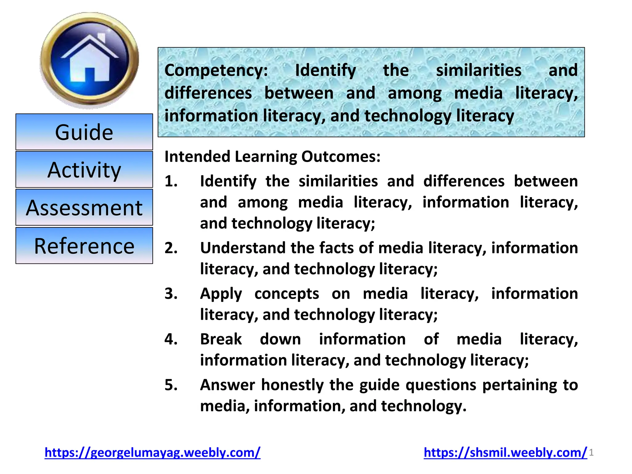 MELC MIL 2 PPT Identify the similarities and differences between and ...