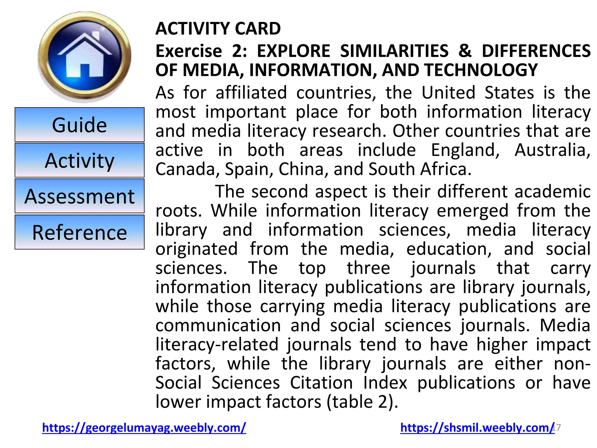 MELC MIL 2 PPT Identify the similarities and differences between and ...